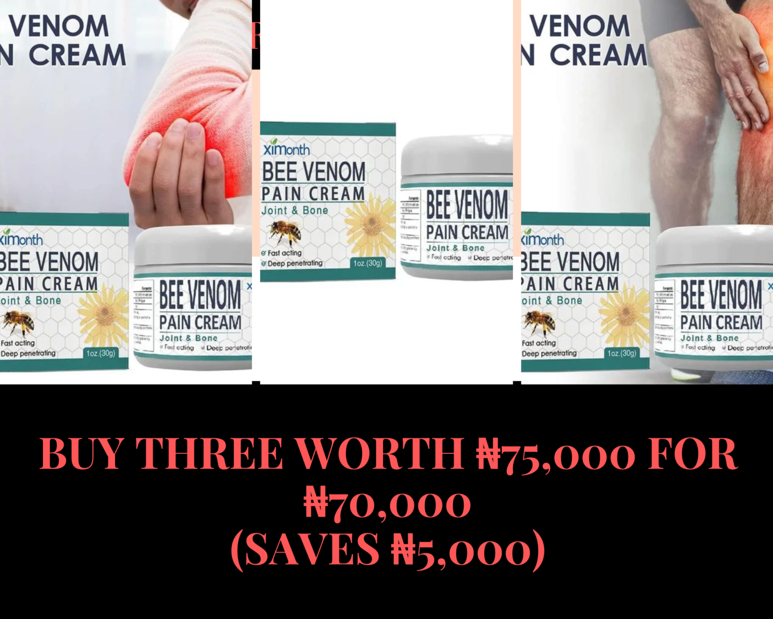 Bee Venom Pain Cream BM – Great Stores